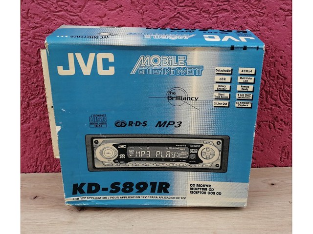 Kutija dokumenta alat delovi za CD plejer JVC KD-S891R