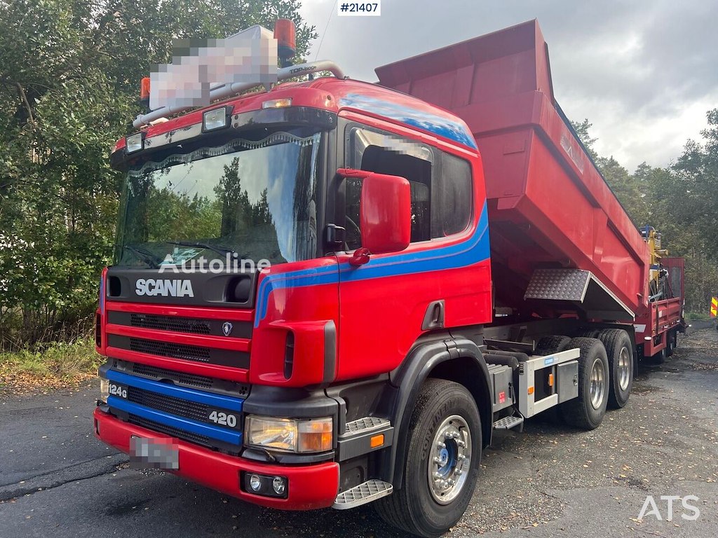 Scania P124G kiper