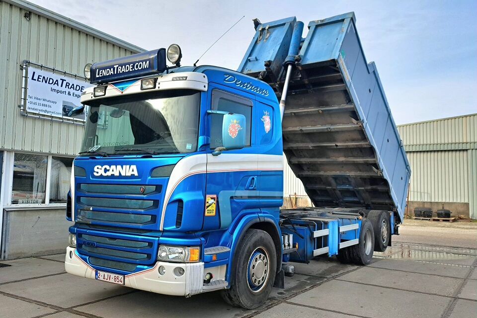 Scania G 400 6x2 * Euro 5 * No AdBlue * Retarder * kiper