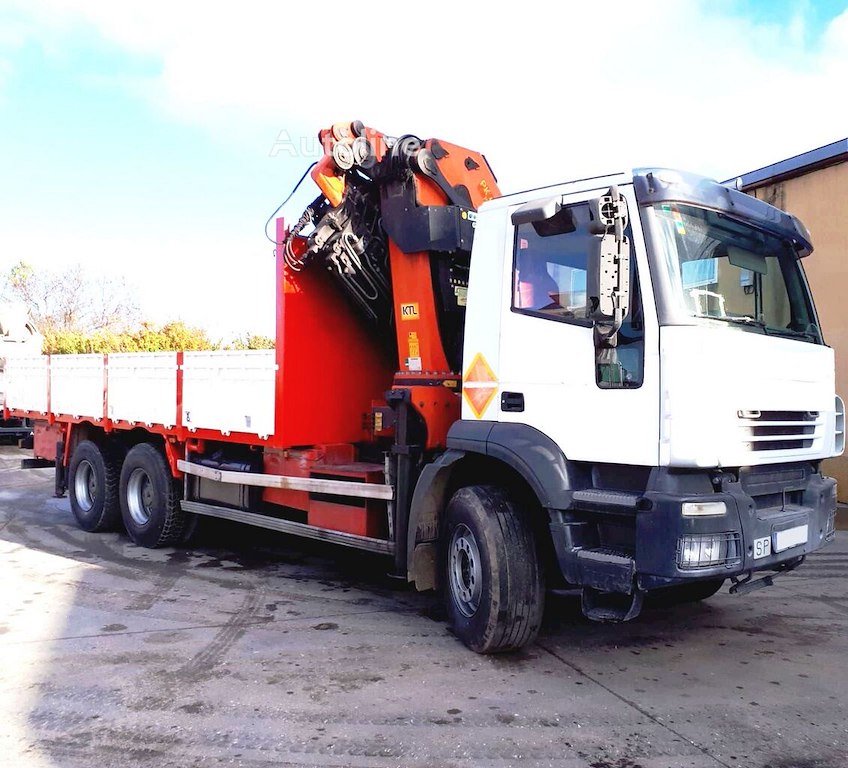 IVECO 380 PALFINGER PK 44002 + JIB 6×4 kiper