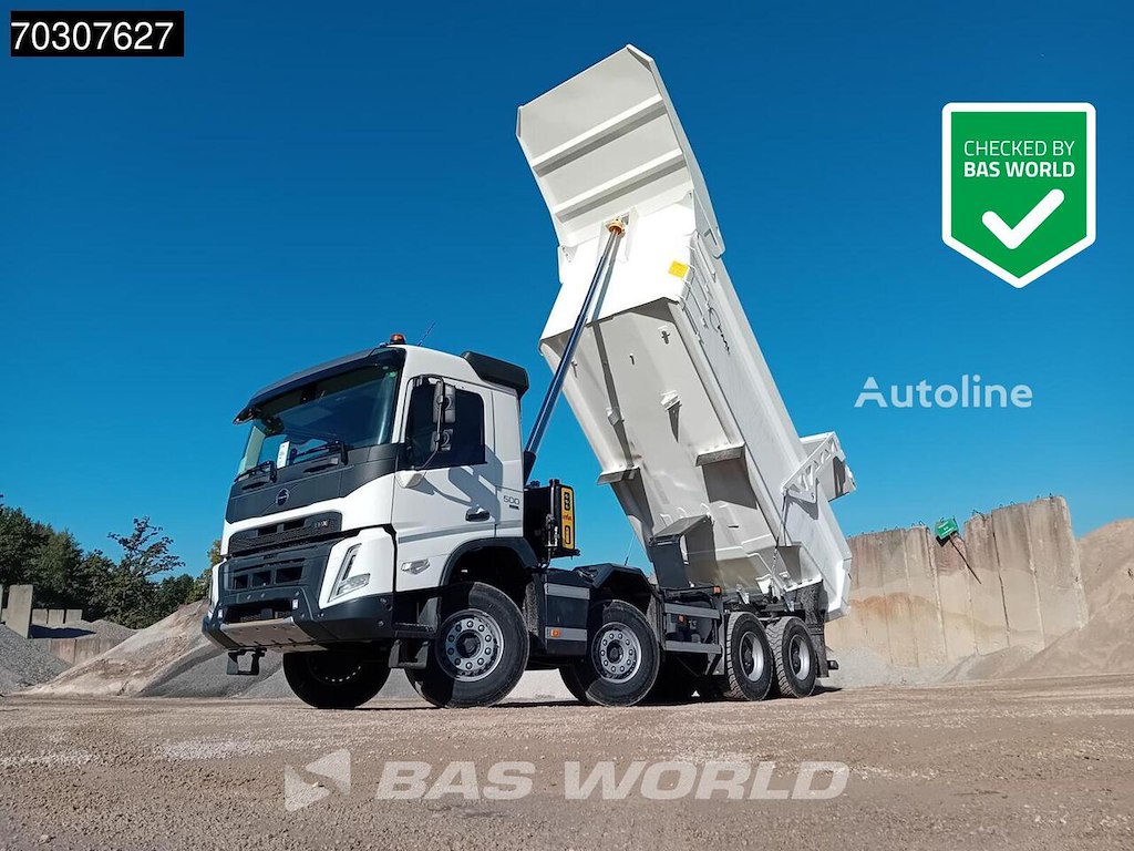 Novi Volvo FMX 500 FMX 8X4 22m3 Mining tipper 52tons GVW Steel suspension B kiper