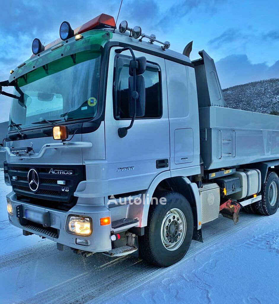 Mercedes-Benz ACTROS 2655 V8 *6x4 *MP3 *SNOW BLADE *BIG AXLES *MANUAL *STEEL kiper