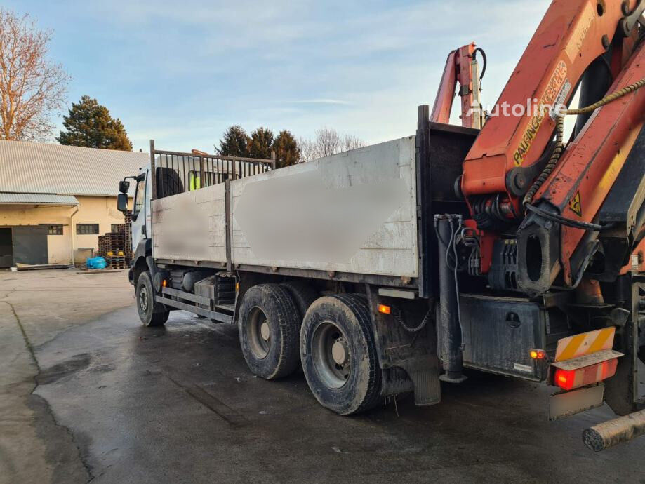 Renault Kerax 450.26, 6x4, Retarder, Palfinger, 6.16 m, kamion s ravnom platformom