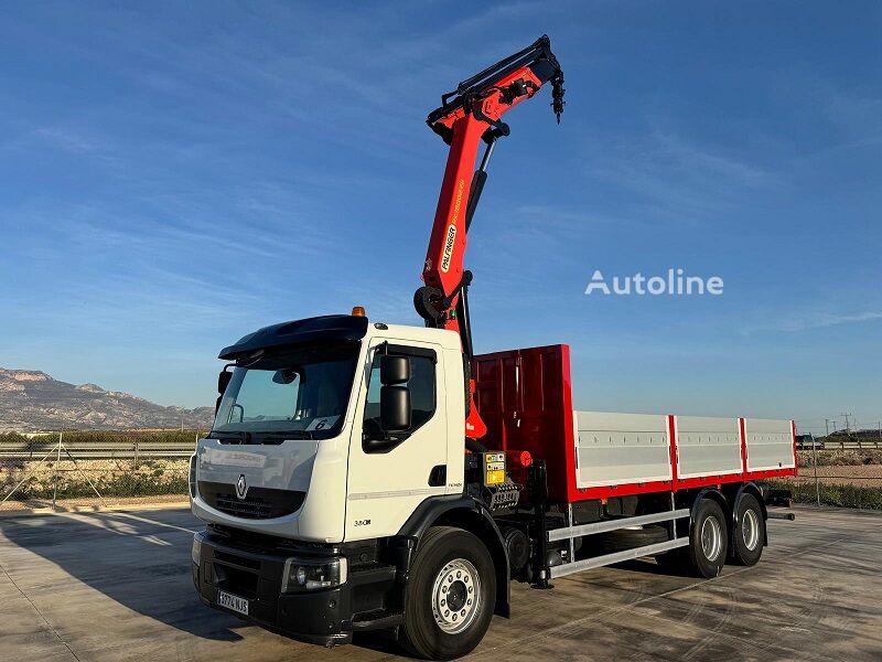 Renault PREMIUM 380.26 DXI kamion s ravnom platformom