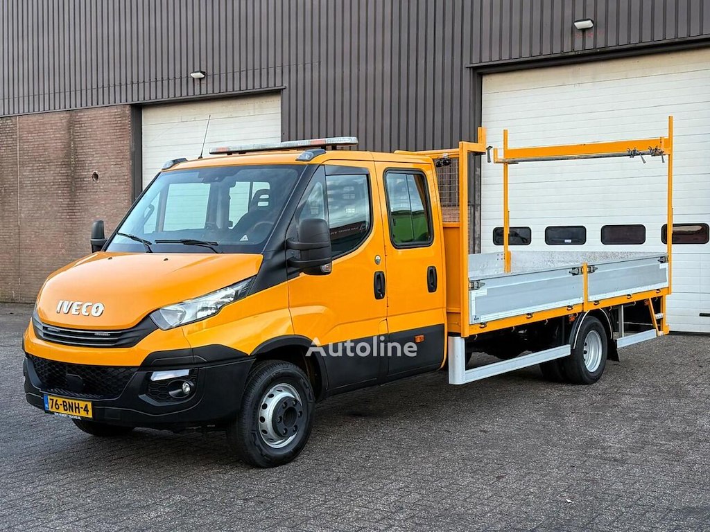 IVECO Daily 70C18 / Automaat / Airco / 6 zitplaatsen / Open laadbak / kamion s ravnom platformom