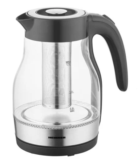 Heinner hek-tf2200gbk 1,7l/2200w/filter za čaj/inox Električno kuvalo
