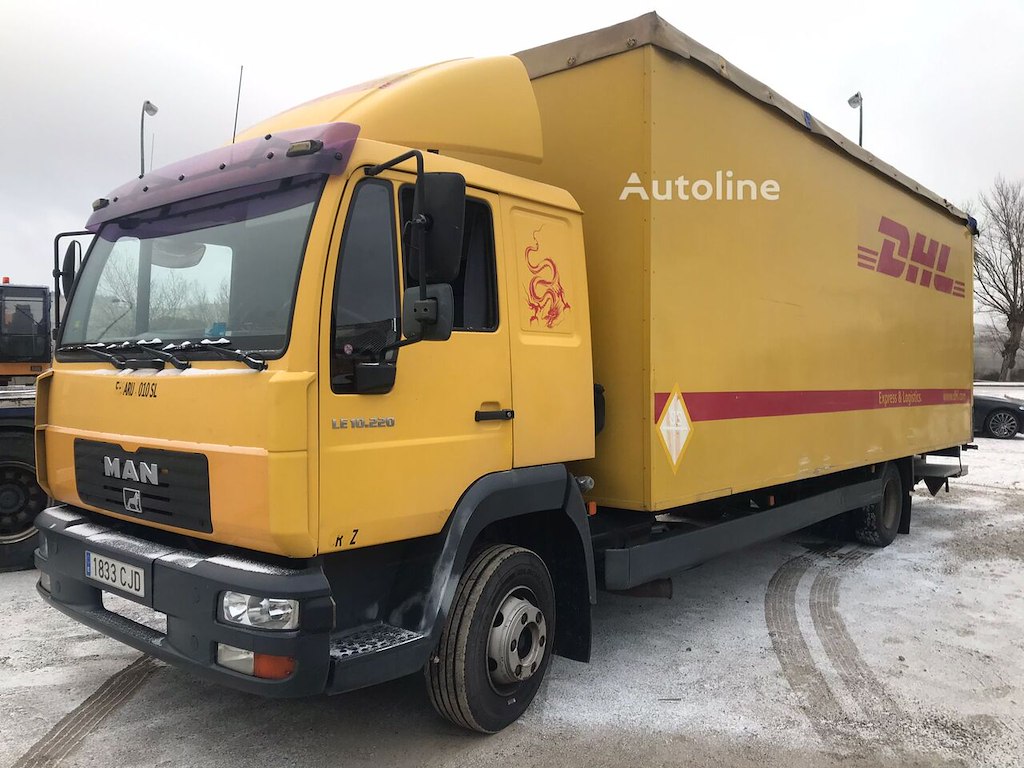 MAN-VW 10.225 LLC kamion furgon