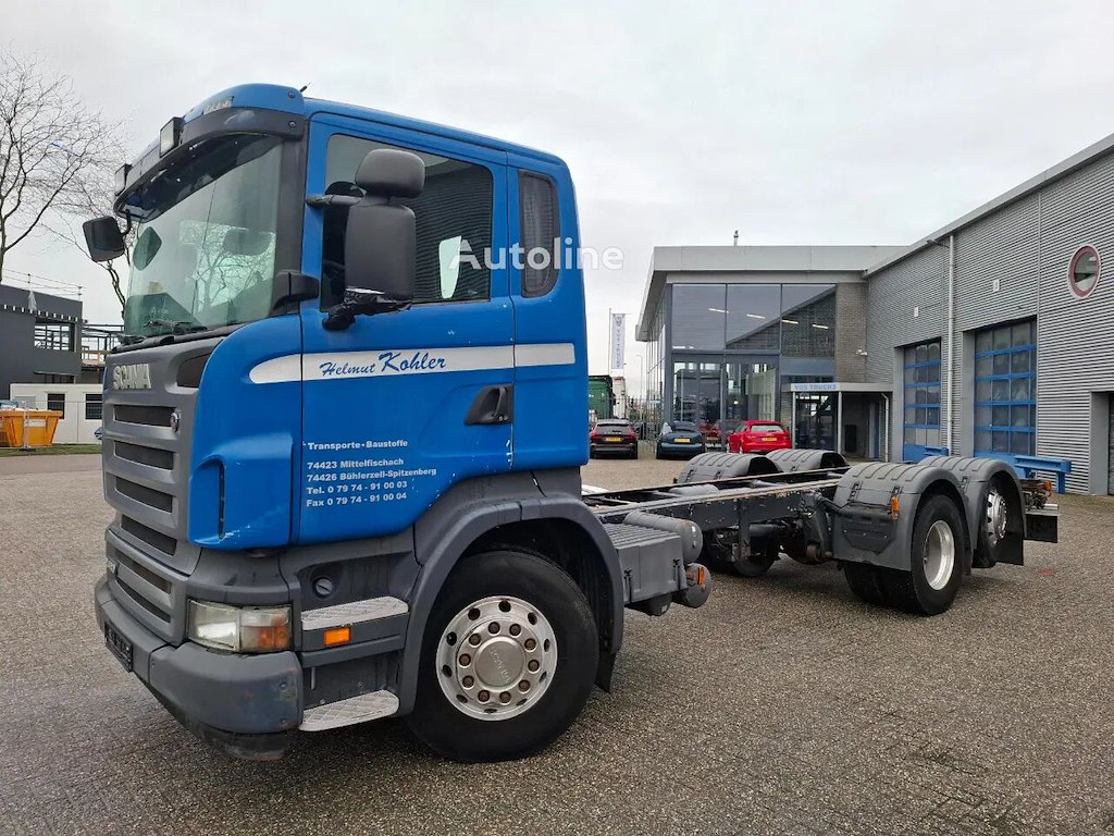 Scania R480 / RETARDER / LIFT+LENKACHSE / GERMAN TRUCK / ALCOA / AIRCO kamion šasija