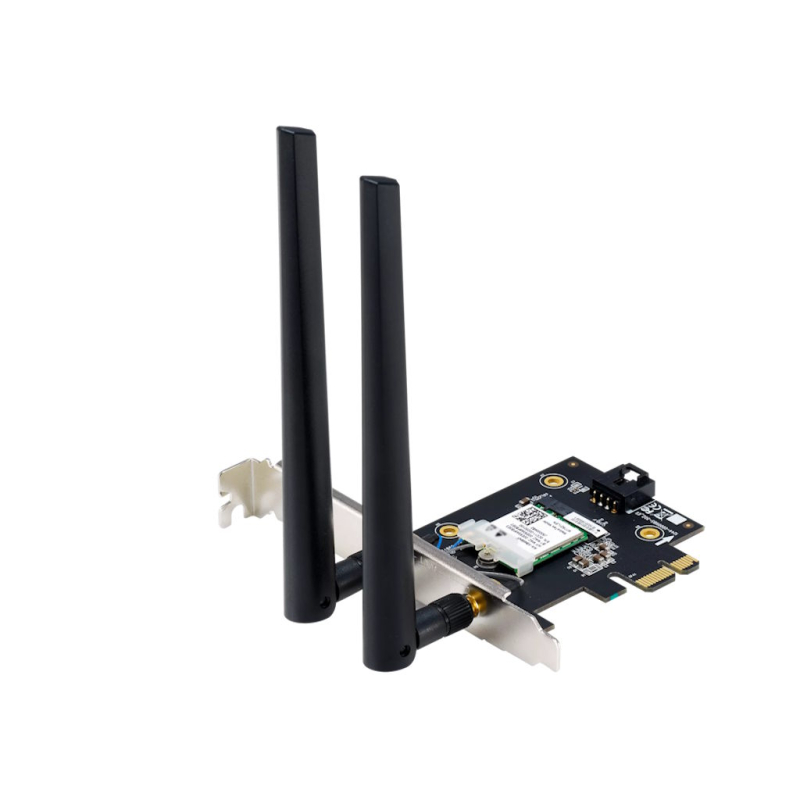 MREŽNA KARTICA ASUS PCE-BE6500 WIFI 7/PCI-E /6GHZ BAND, 4096-QAM/BT5.4, WPA3/2 ANTENE