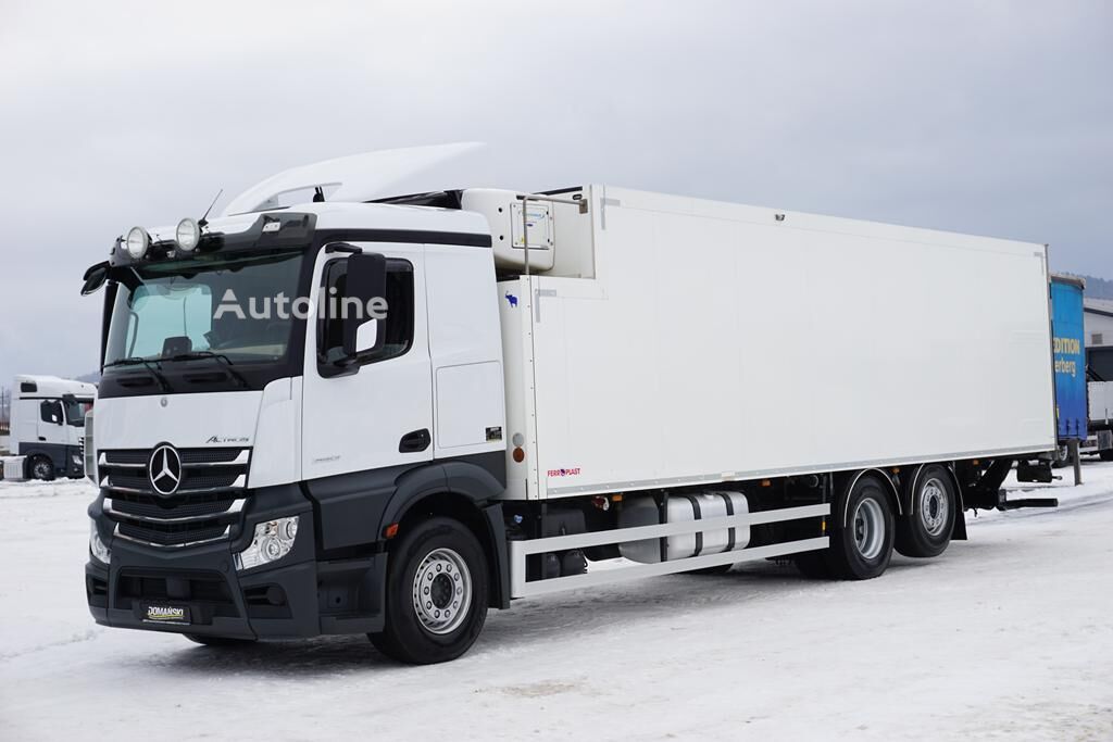 Mercedes-Benz ACTROS / 2553 / EURO 6 / CHŁODNIA + WINDA / 23 PALETY / OŚ SKRĘT kamion hladnjača