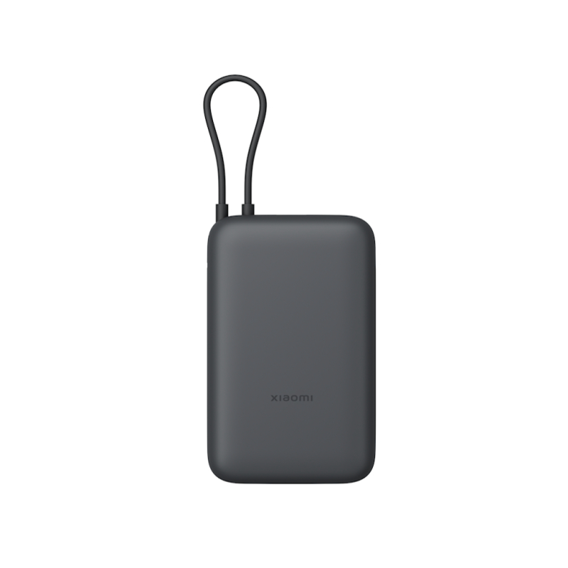PRENOSIVI PUNJAC XIAOMI POWERBANK 20000MAH/SA KABLOM/TAMNO SIVA