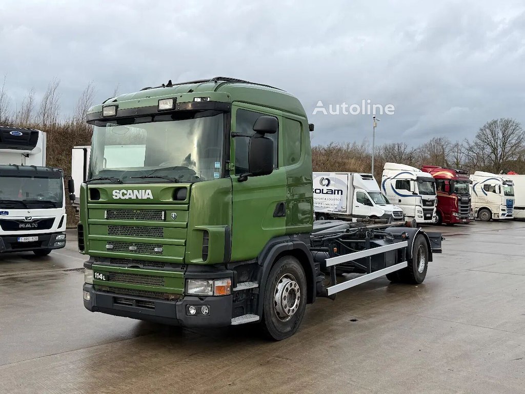 Scania R114-380 HAAKSYSTEEM kamion rol kiper