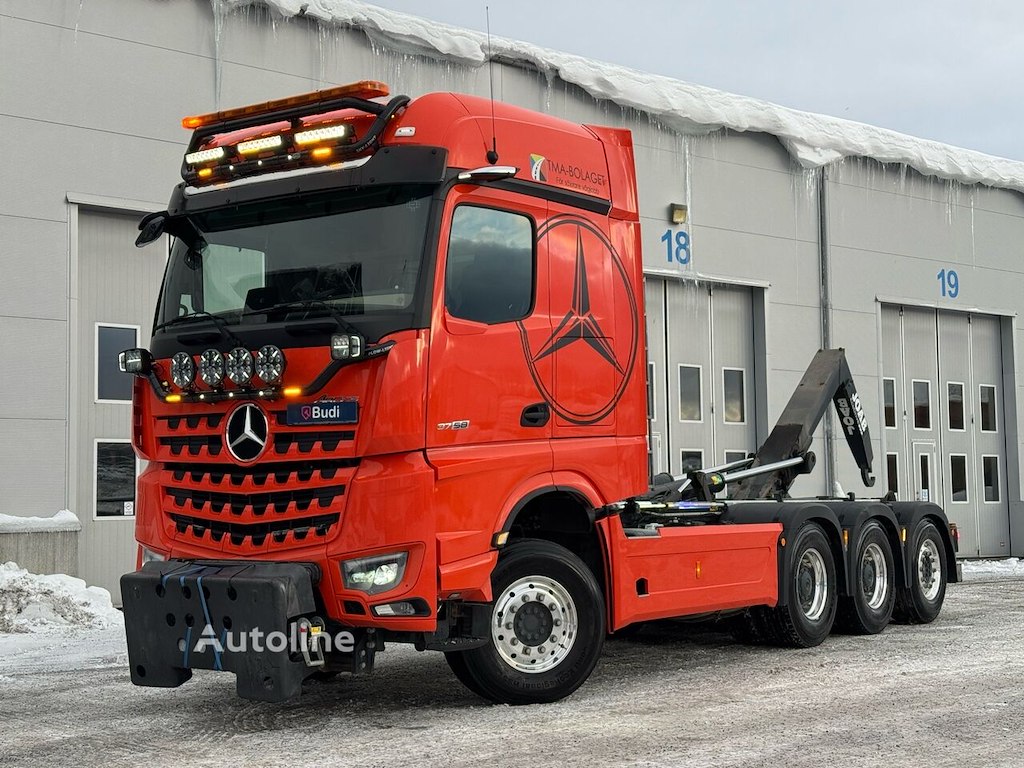 Prodaje se Mercedes-Benz Arocs 3758 Eco rol kiper sa kukom na aukciji