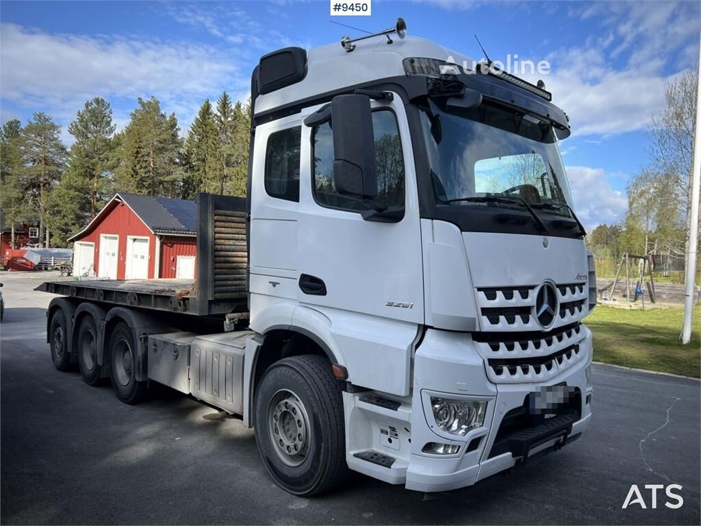 Mercedes-Benz Arocs 3251 Tridem Hooklift, flatbed and concrete r kamion rol kiper