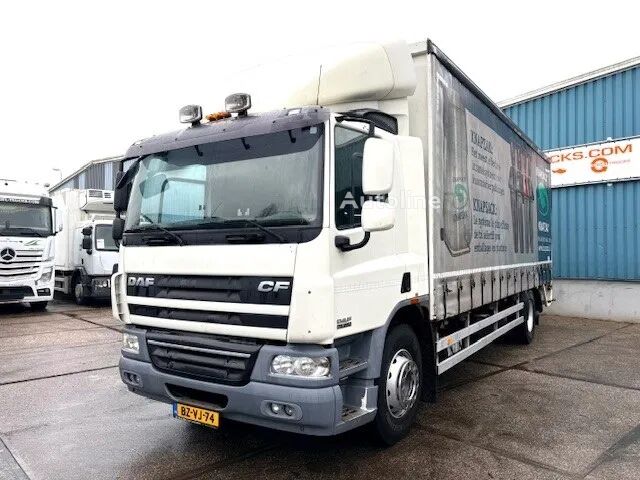 DAF CF 75.250 4x2 WITH CURTAINSIDE BOX & LOADING PLATFORM (EURO 5 / kamion sa klizna zavesa cerada