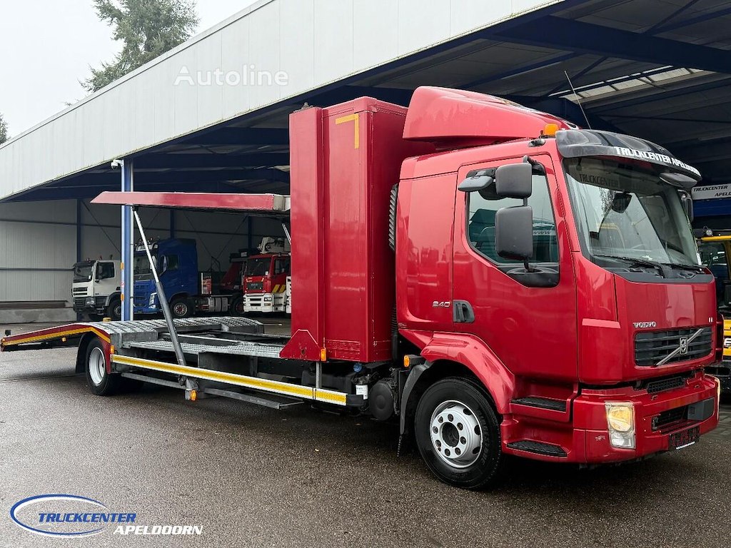 Volvo FL 240 FVG construction, 3 cars autotransporter