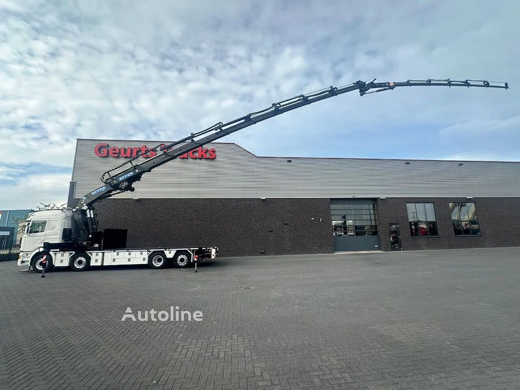 Scania G490 LB8X2*6HNB MET EFFER 955/8S +JIB 6S KRAAN / KRAN / CRANE / kamion platforma