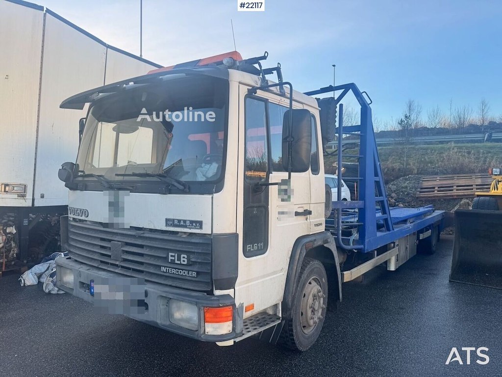 Volvo 1996 Volvo FL6 bilfrakter. EU-godkjent šlep auto