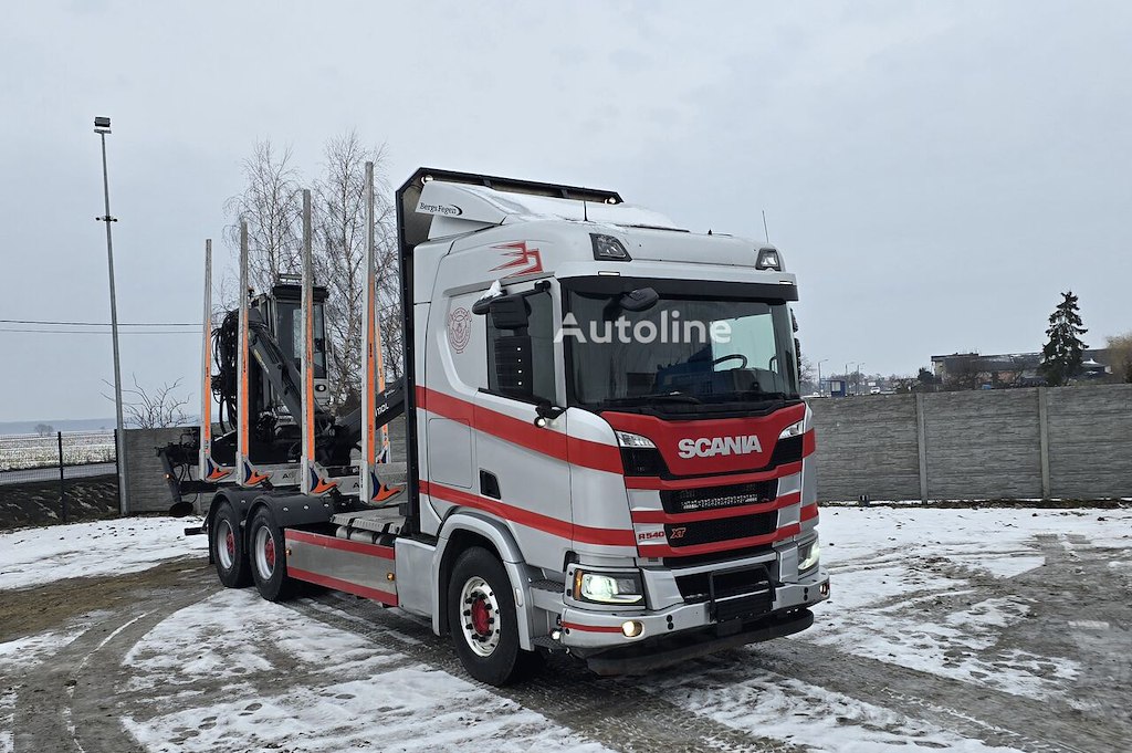 Scania R-series kamion za prevoz drva