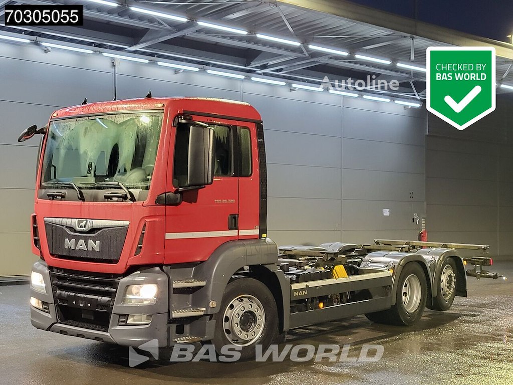 MAN TGS 26.320 TGS 6X2 BDF Lift+Steering axle ADR Automatic Euro 6 vozilo za prevoz kontejnera