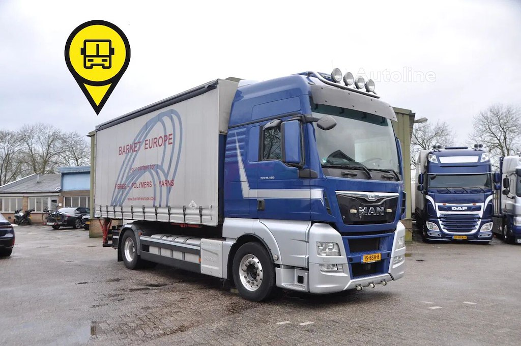 MAN TGX 18.480 XXL 4X2 ZF INTARDER NACHT A/C AFZETBAK vozilo za prevoz kontejnera