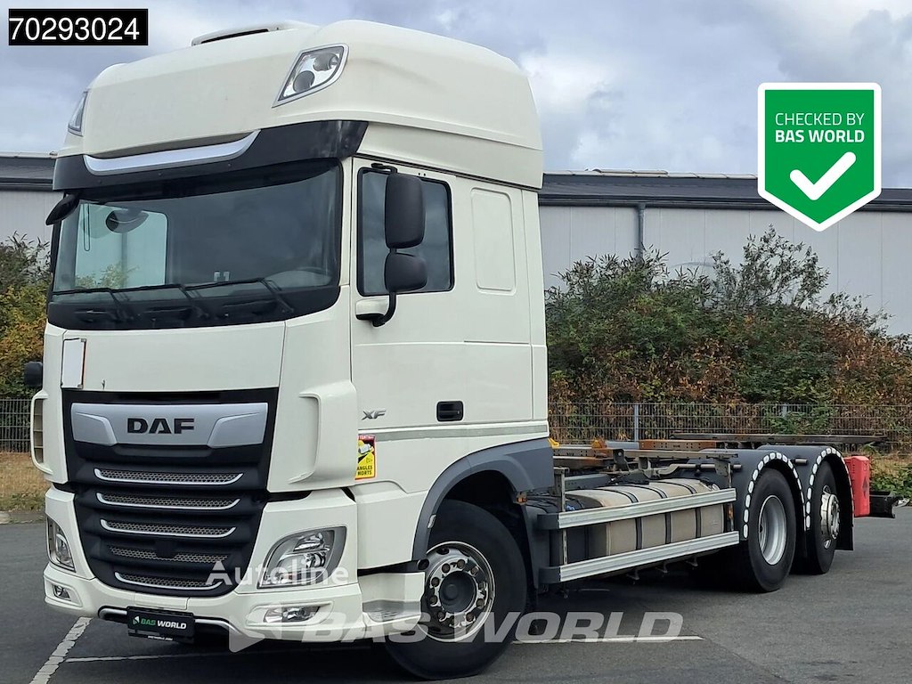 DAF XF 480 6X2 SSC FAN Retarder Lift-Lenkachse ACC LED Euro 6 vozilo za prevoz kontejnera