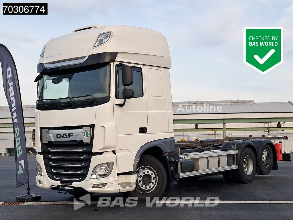 DAF XF 480 6X2 SSC Retarder 2xTanks Lift/Steering ACC Euro 6 vozilo za prevoz kontejnera
