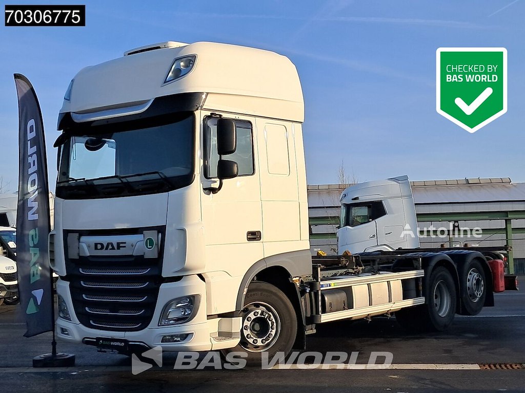 DAF XF 480 6X2 SSC Retarder 2xTanks Lift/Steering ACC Euro 6 vozilo za prevoz kontejnera