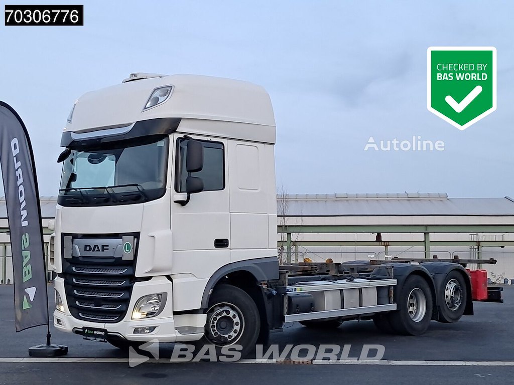 DAF XF 480 6X2 SSC Retarder 2xTanks Lift/Steering ACC Euro 6 vozilo za prevoz kontejnera