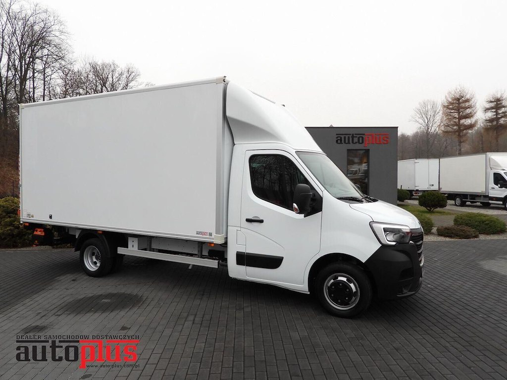 Renault MASTER KONTENER WINDA 9 PALET TEMPOMAT LEDY BLIŹNIACZE KOŁA KLIM kamion furgon < 3.5t