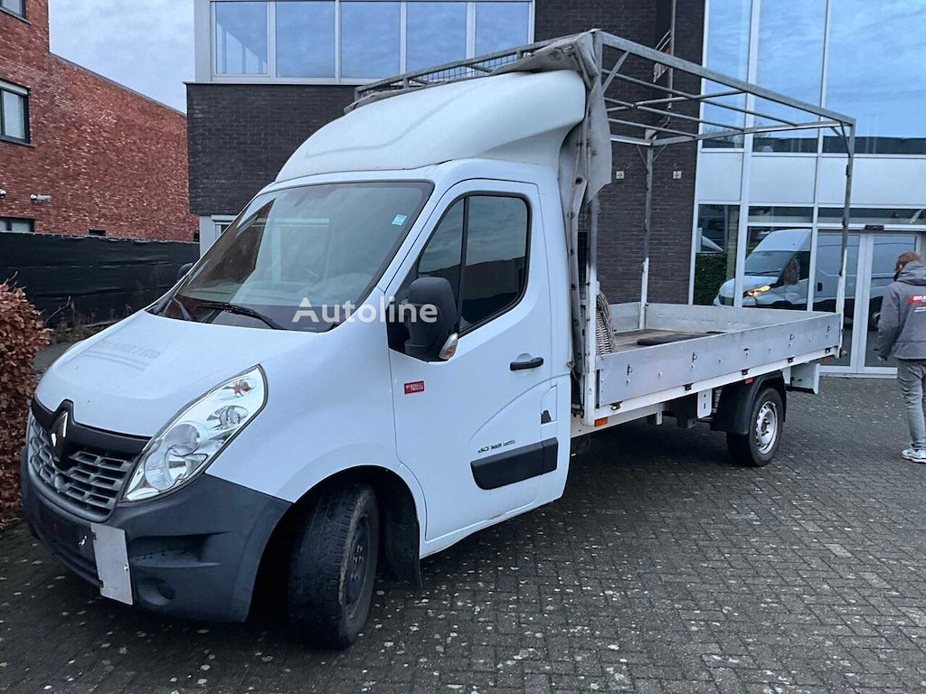 Prodaje se Renault Master lichte vracht kamion s ravnom platformom < 3.5t na aukciji