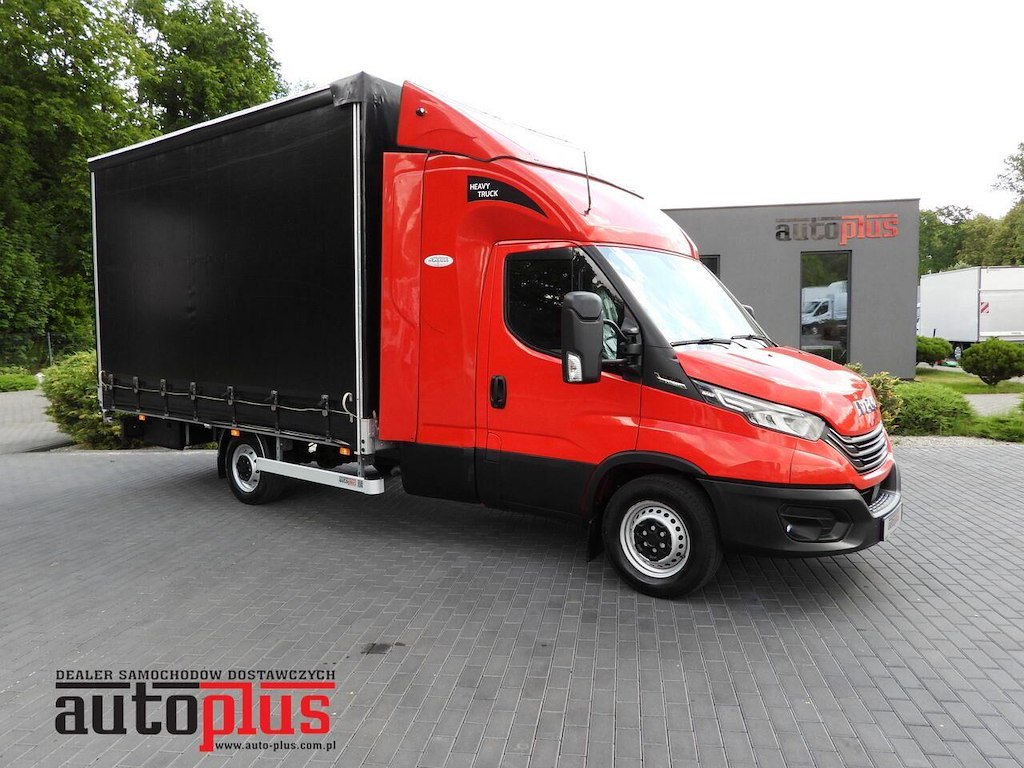 IVECO DAILY 35S21 PLANDEKA 10 PALET WEBASTO TEMPOMAT NAWIGACJA LEDY PN kamion s ceradom < 3.5t