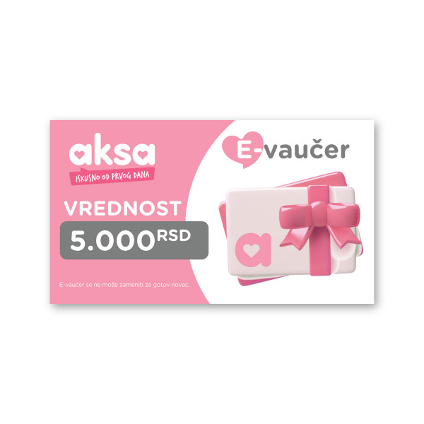 E-vaučer 5.000