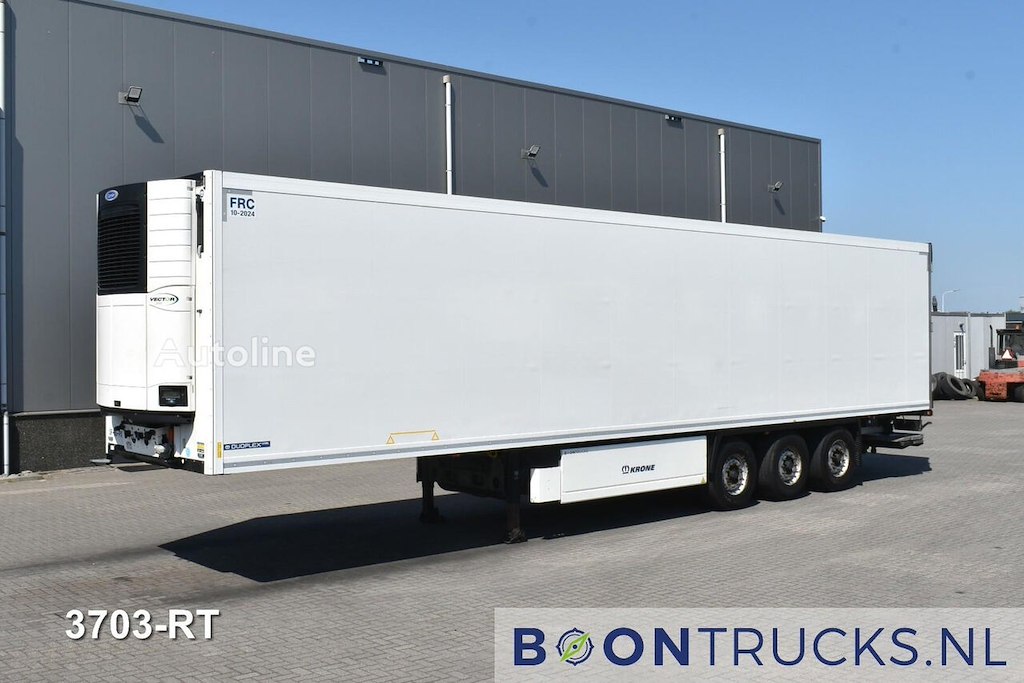 Krone SD COOL LINER + CARRIER VECTOR 1550 (4741 HOURS) | TAIL LIFT * L poluprikolica hladnjača