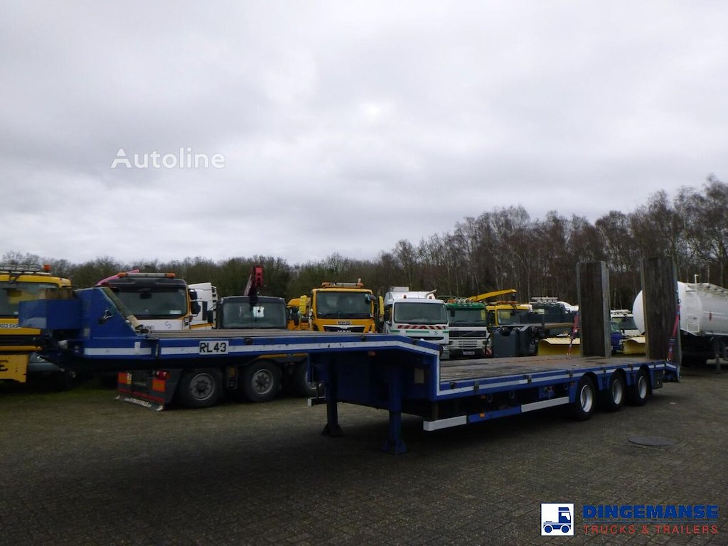 Faymonville 3-axle semi-lowbed trailer 48 t + ramps poluprikolica sa niskom platformom