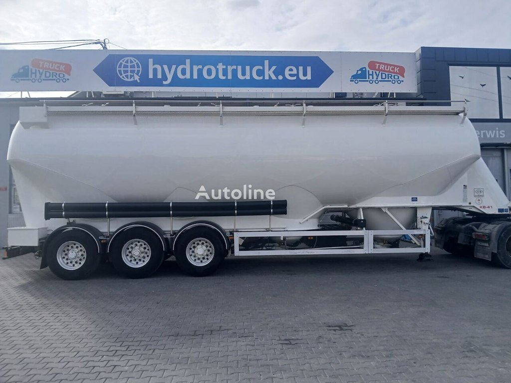 Feldbinder EUT 56.3, CLEAN INSIDE, FLOUR TANKER cisterna silos