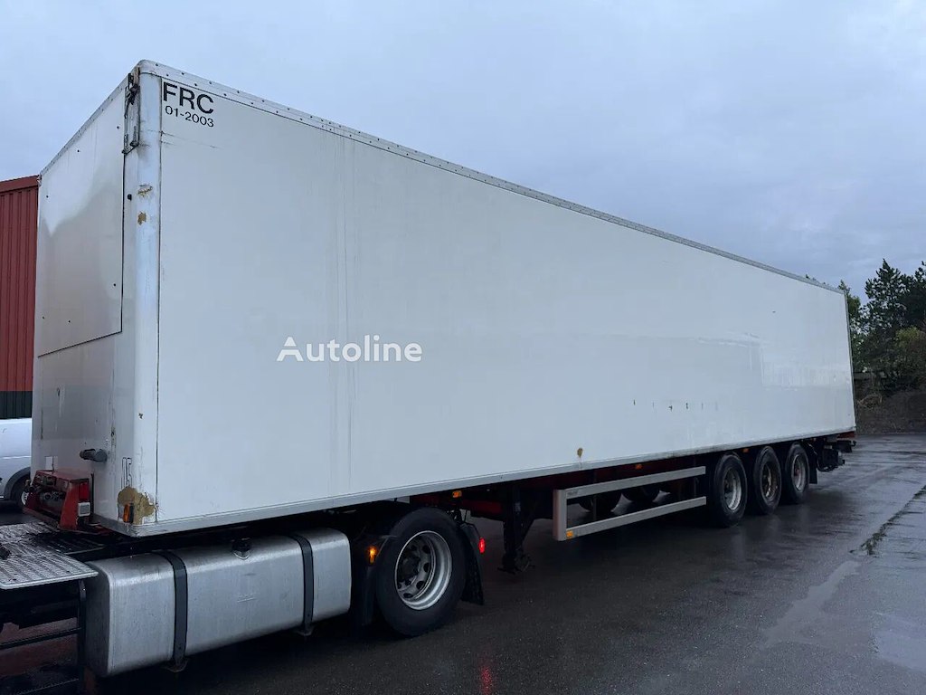 Chereau 3 Axle BPW Drum furgon poluprikolica