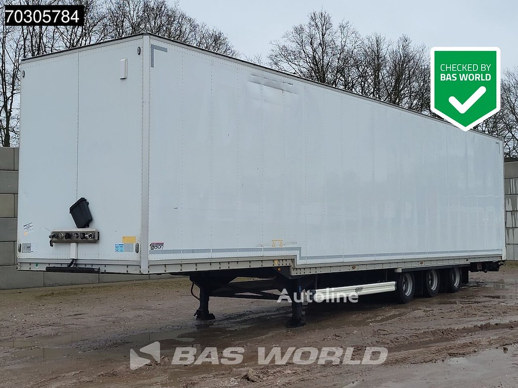 Talson F1227 3 axles MEGA Joloda System Rollerbett Luchtvracht furgon poluprikolica