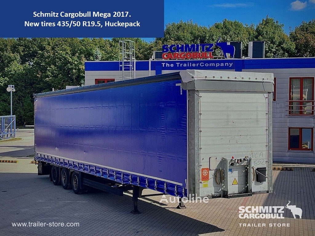 Schmitz Cargobull Curtainsider Mega poluprikolica s ceradom