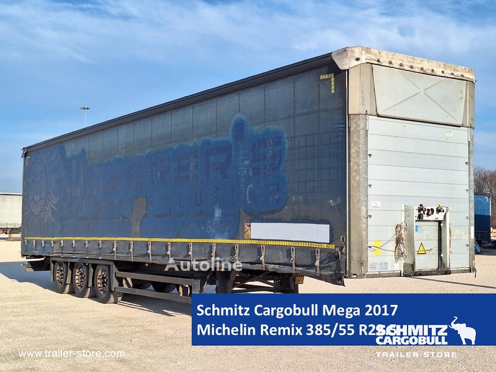 Schmitz Cargobull Curtainsider Mega poluprikolica s ceradom