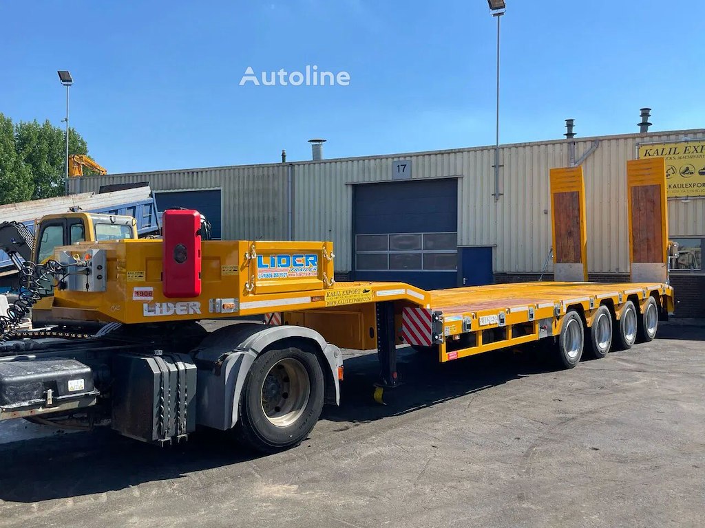 Lider LD07 Low Bed 4 Axle Full Spring 86 Ton Loading !Price Per Unit! poluprikolica sa niskom platformom