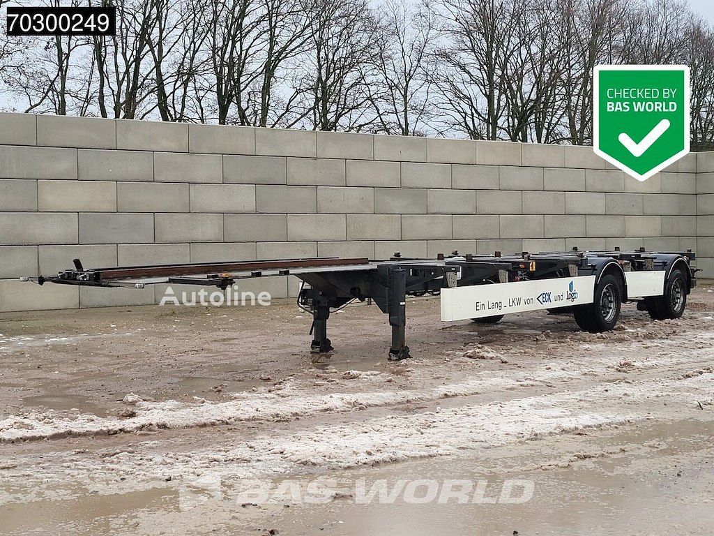 Van Eck OT-2B Steering Axle Multi LKW poluprikolica za prevoz kontejnera