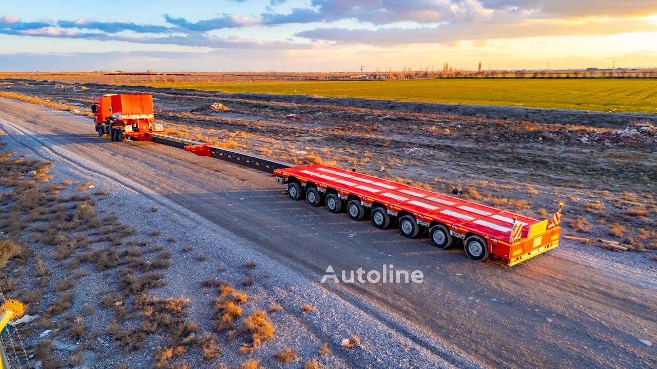 Nova Raptor Trailer 8 Pendle Axle Extendable Lowbed modularna poluprikolica