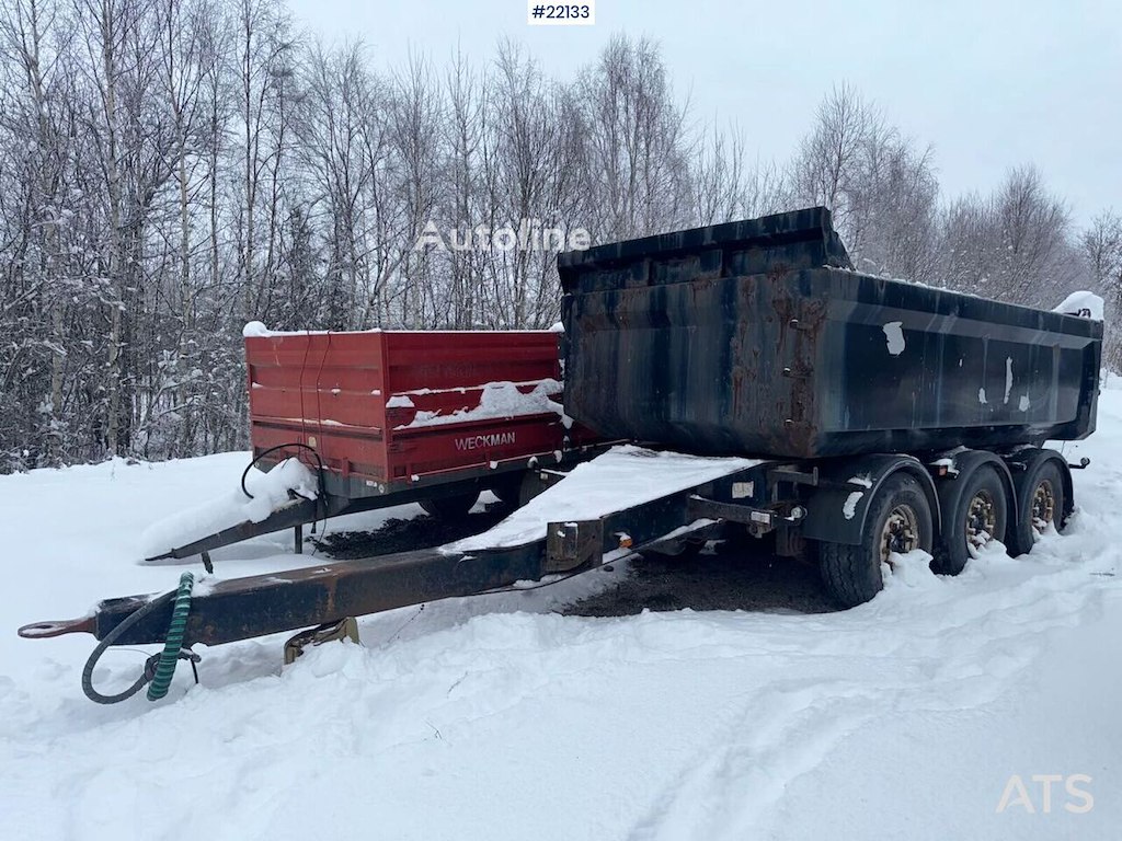 Maur Bilpåbygg 2008 Maur Trippelkjerre prikolica kiper