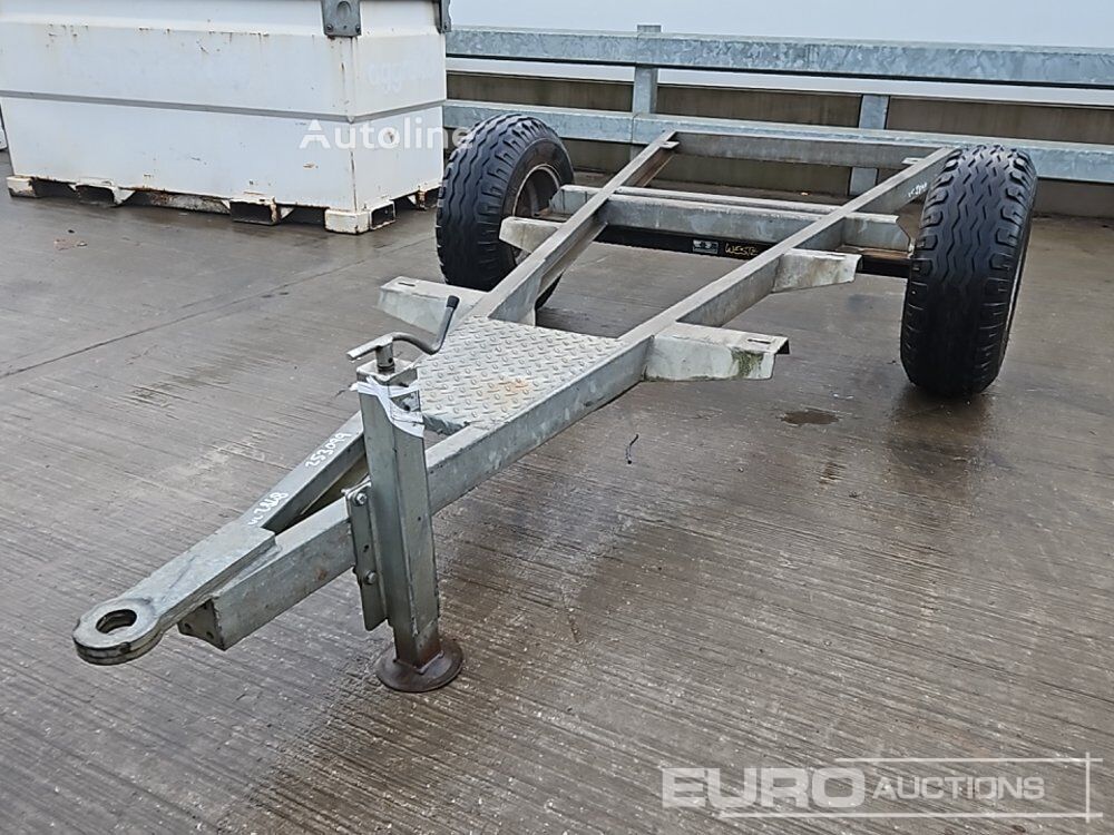 Prodaje se Single Axle Site Tow Trailer prikolicu za građevinske strojeve na aukciji