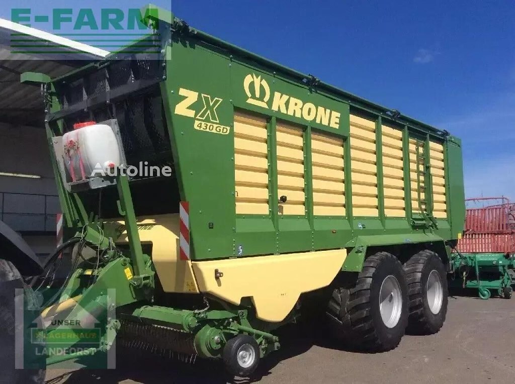 Krone zx 430 gd prikolica platforma