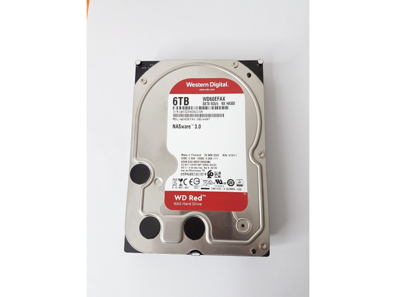 Hard disk Western Digital Red 6TB (WD60EFAX)