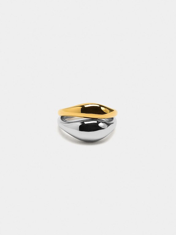 ROUNDED RING SET - STAINLESS STEEL
