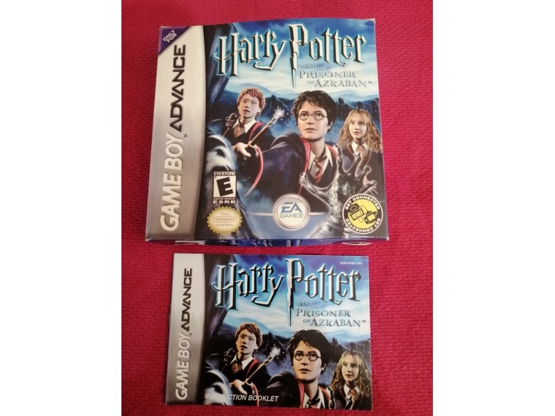 GBA Harry Potter and TPOA kutija bez ketridža