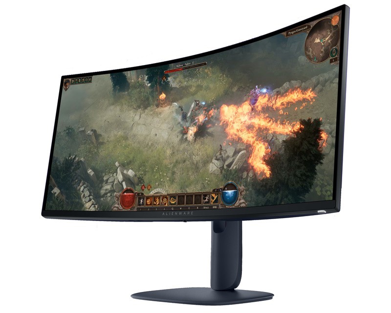 DELL 34 inch AW3425DWM 180Hz WQHD FreeSync Alienware Gaming zakrivljeni monitor